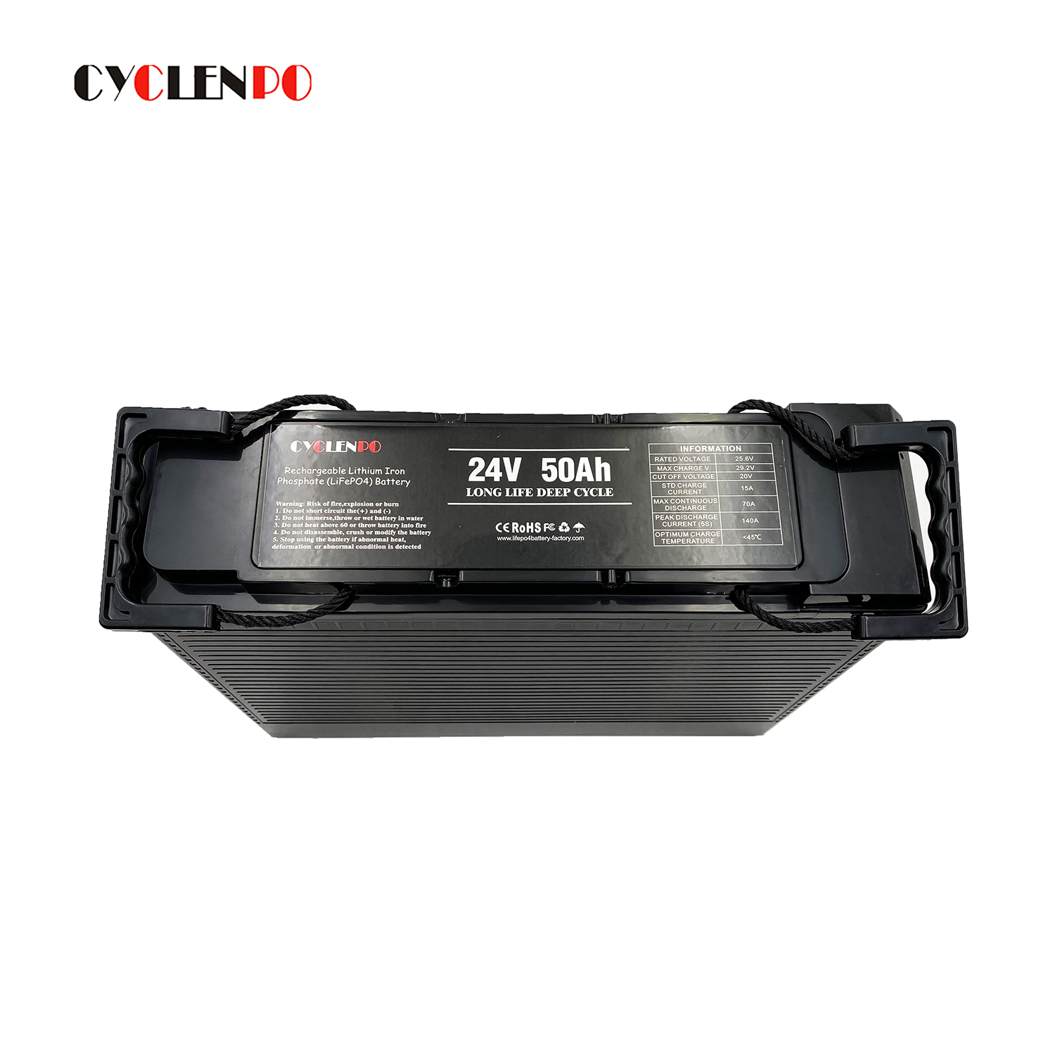 Deep cycle 24v 50ah lifepo4 battery,With anderson, Battery For Off road