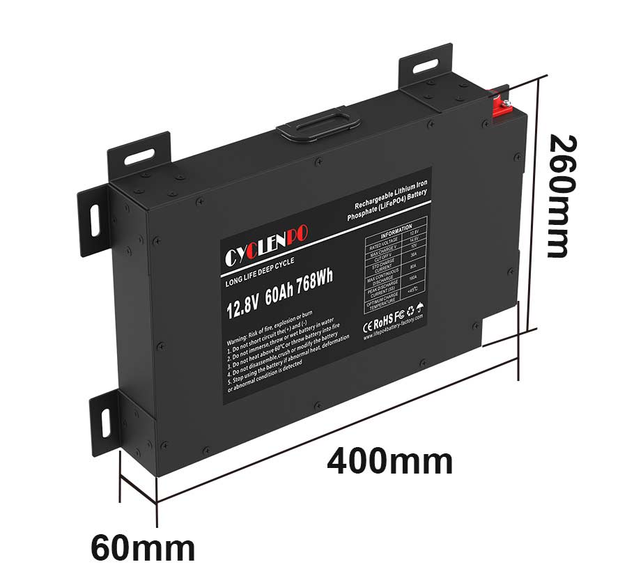 12v 60ah vehicle battery